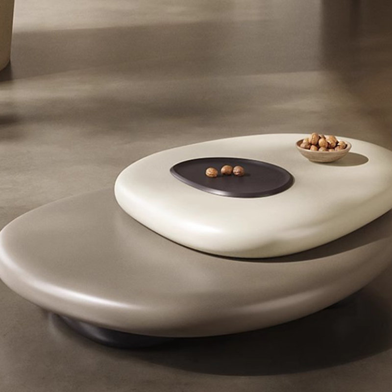 jessica Pebble Shaped Rotating End Table Nesting Coffee Table | Wayfair